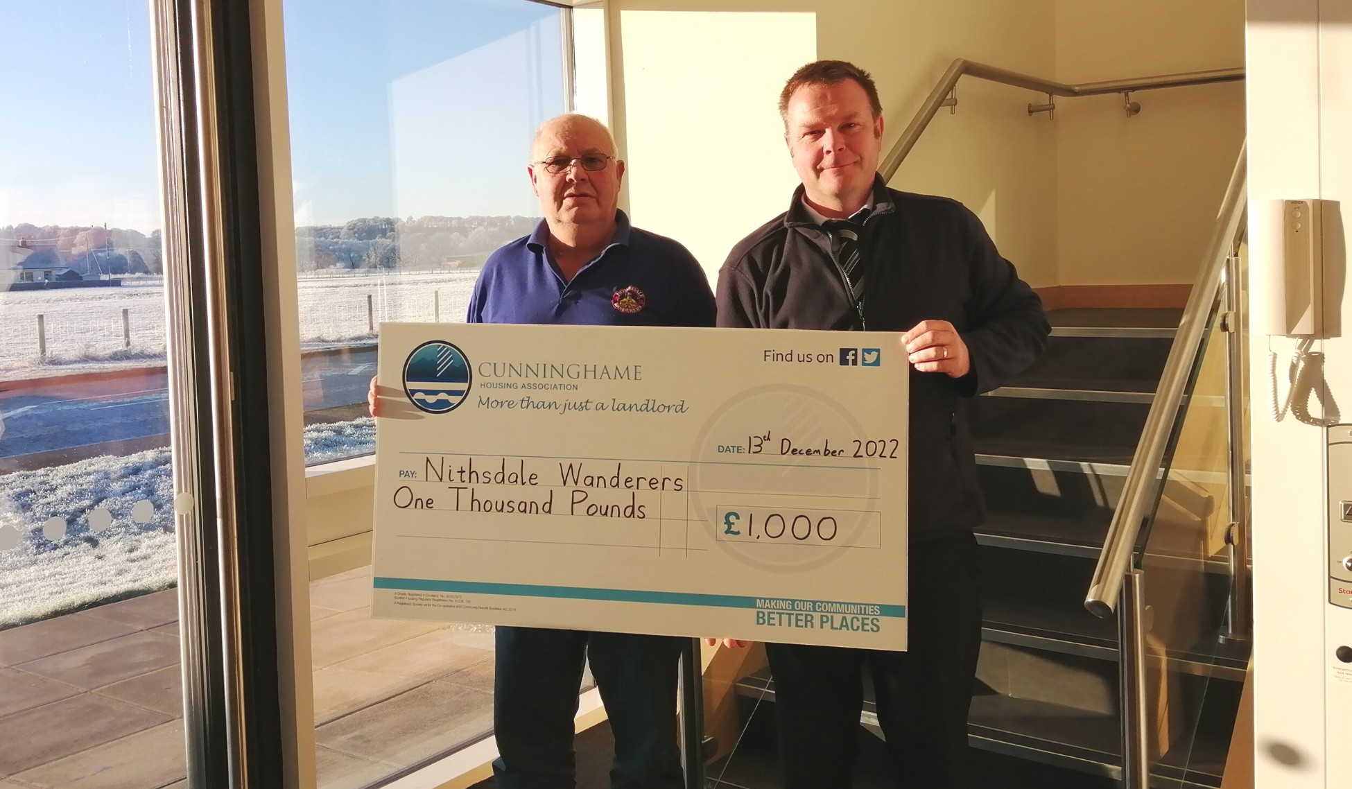 Nithsdale Wanderers Football Club - MOCBP Award - CHA