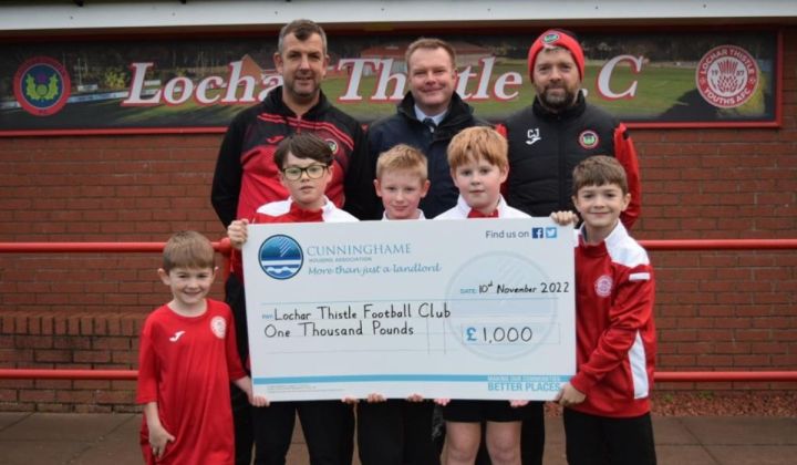 Lochar Thistle Football Club - Cunninghame Housing Association