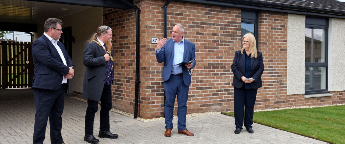 Bridgehousehill Phase 1 Opening Ceremony - Cunninghame Housing Association