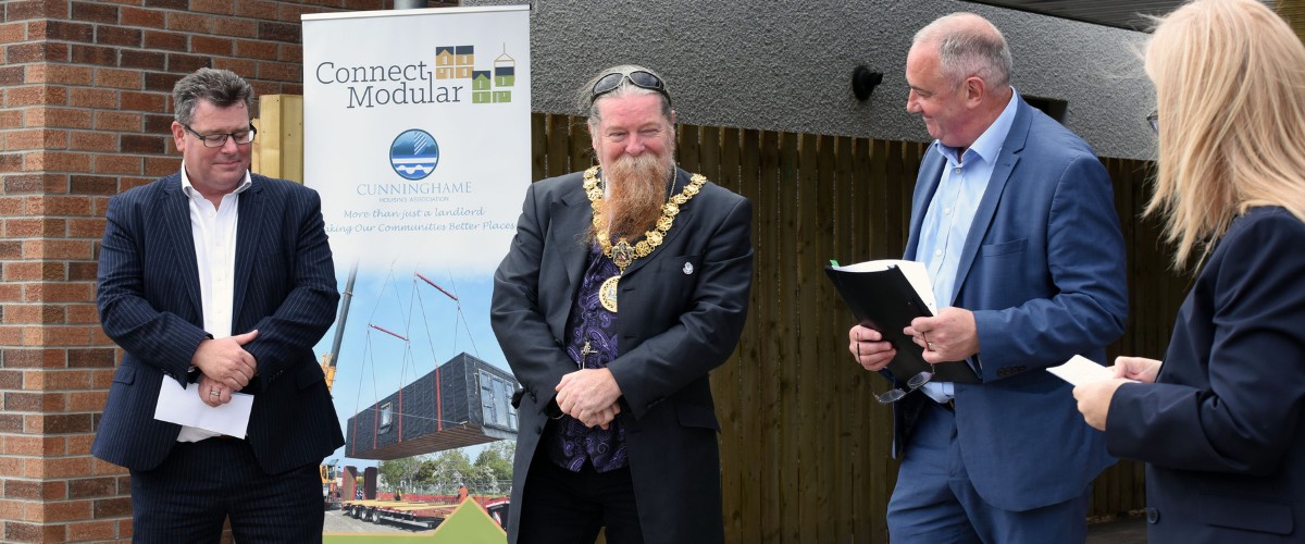 Bridgehousehill Phase 1 Opening Ceremony - Cunninghame Housing Association