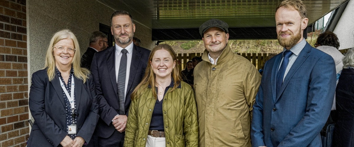 Bridgehousehill Completion Ceremony - Cunninghame Housing Association