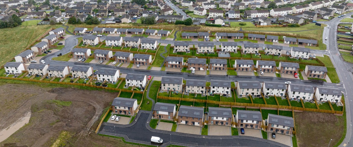 Bridgehousehill Completion Ceremony - Cunninghame Housing Association
