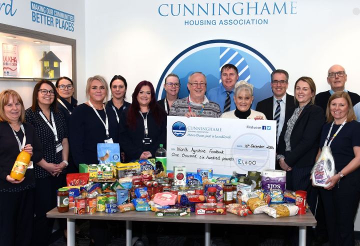 Cunninghame Housing Association and Partners Support Local Foodbanks ...