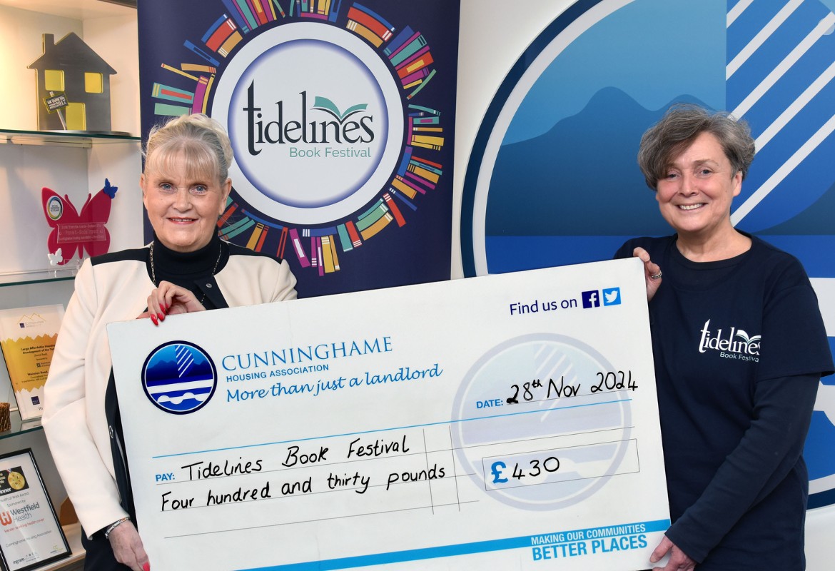 Tidelines Book Festival - Cunninghame Housing Association